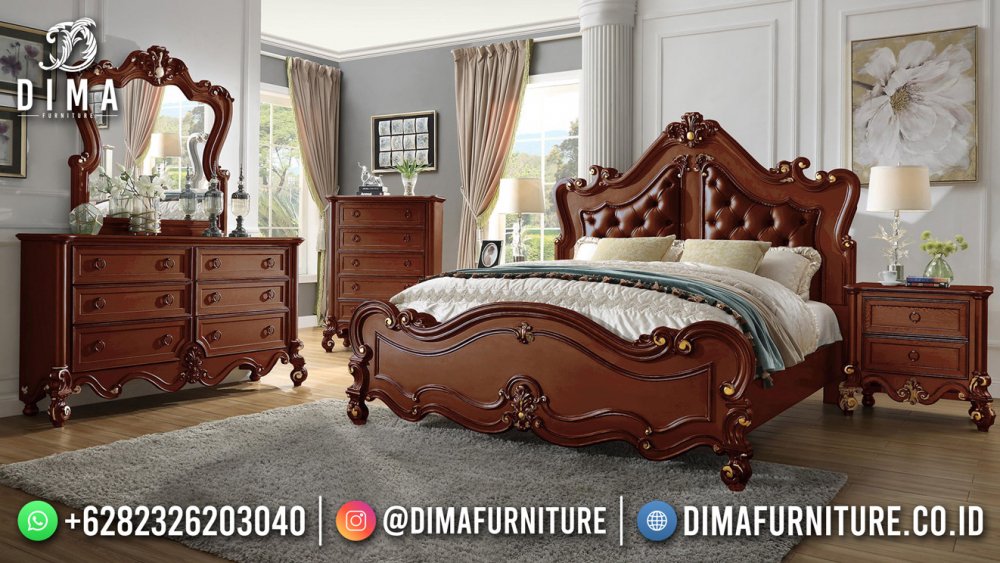 Kamar Set Minimalis Terbaru Jati Antik Furniture Murah DF-1960